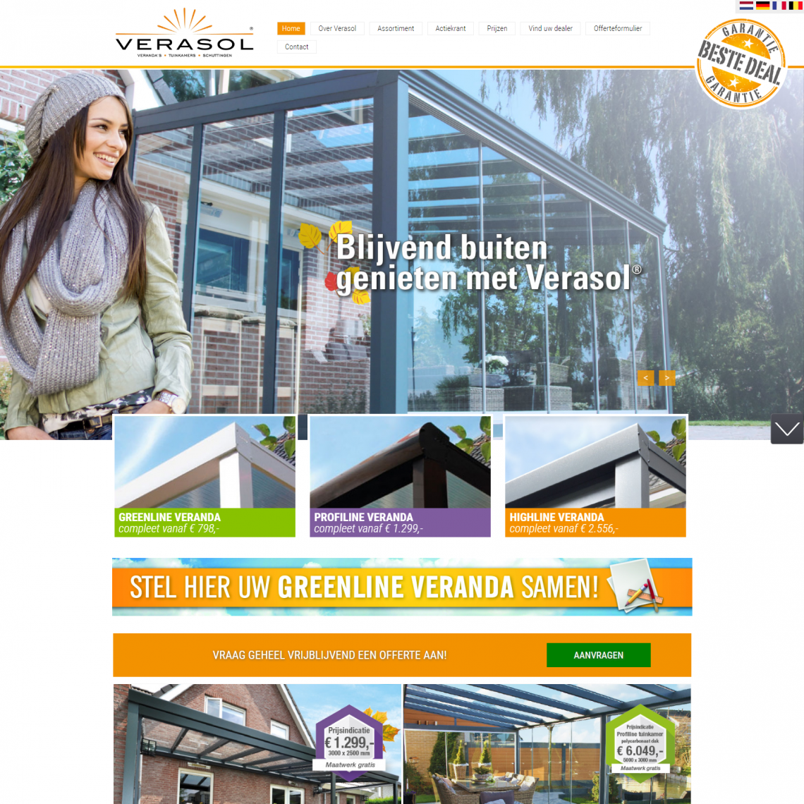 Verasol terrasoverkapping beoordelingen van klanten